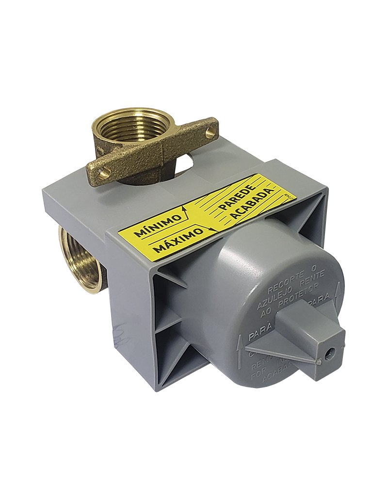 Registro Base Monocomando Chuveiro BP/AP 2 a 40 mca dn20 3/4 Deca