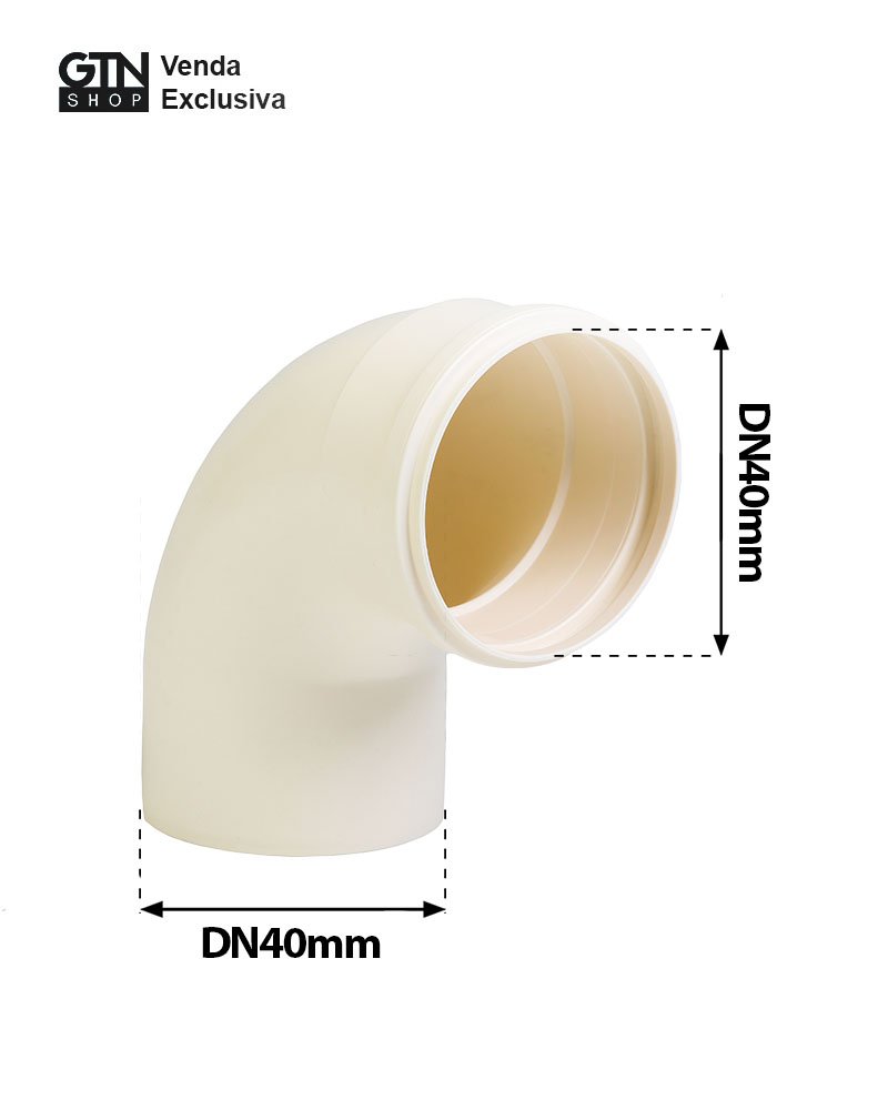 Curva Esgoto DN Krona - Dn40mm