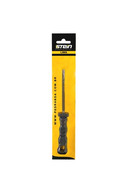 Lima Triangular (Serrote) C/ Cabo Encartelada Stein - 4,5"